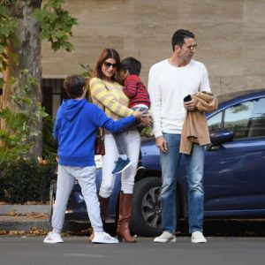 Buffon e D'Amico di nuovo insieme con i figli (e musi lunghi). E ...